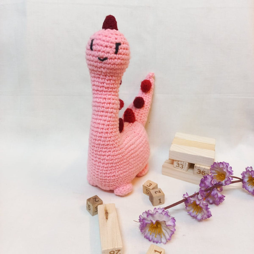 Brachiosaurus Amigurumi Soft Toy: A Cute and Cuddly Dinosaur for Kids ...