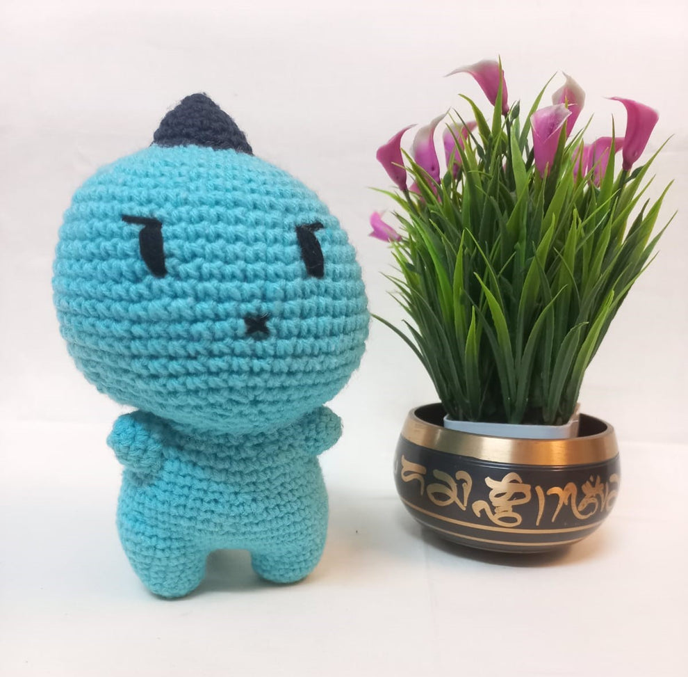 Stegosaurus Turtle Amigurumi Soft Toy - A Cute and Cuddly Prehistoric ...